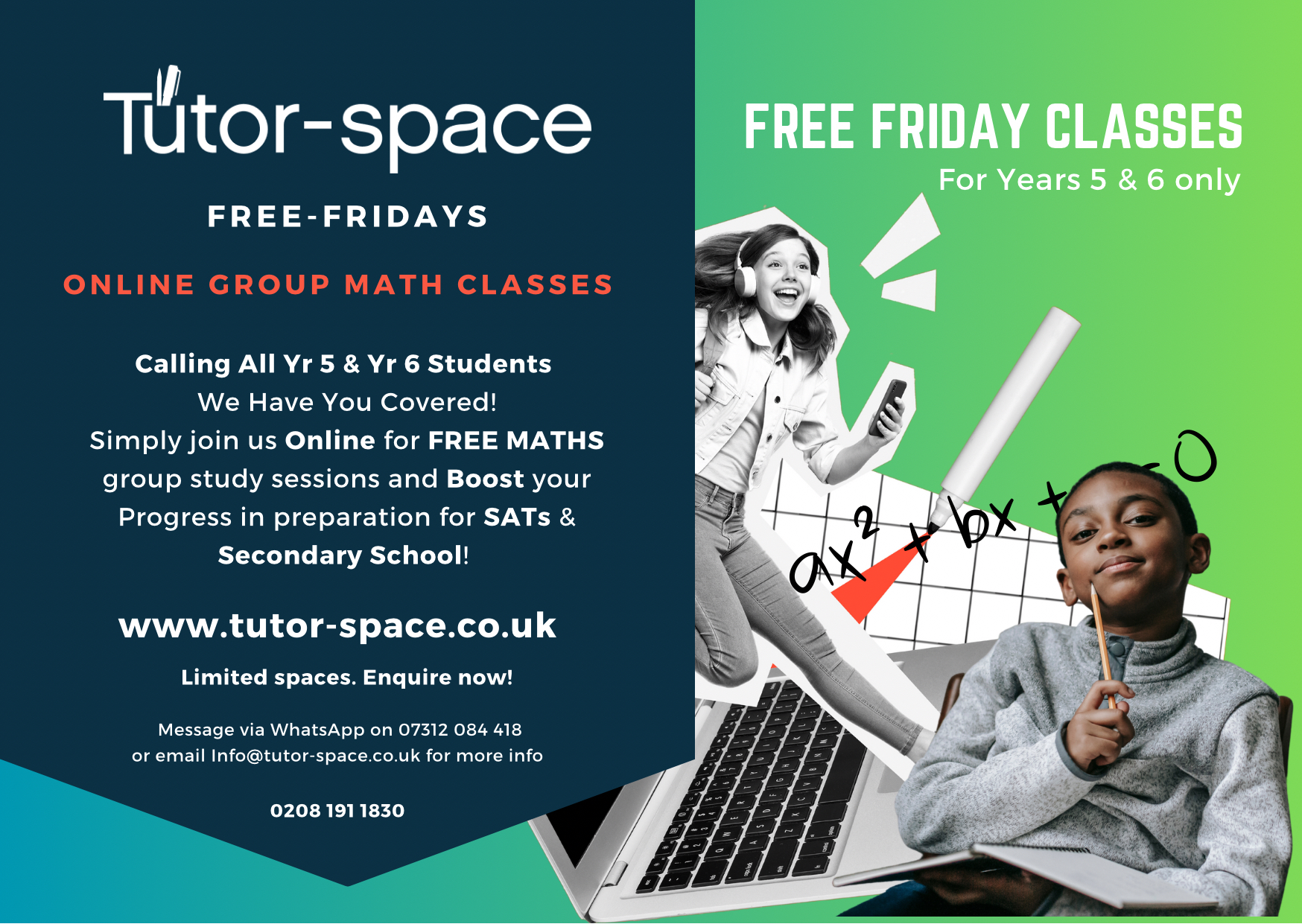 Tutor-space Free Fridays | Tutor-space